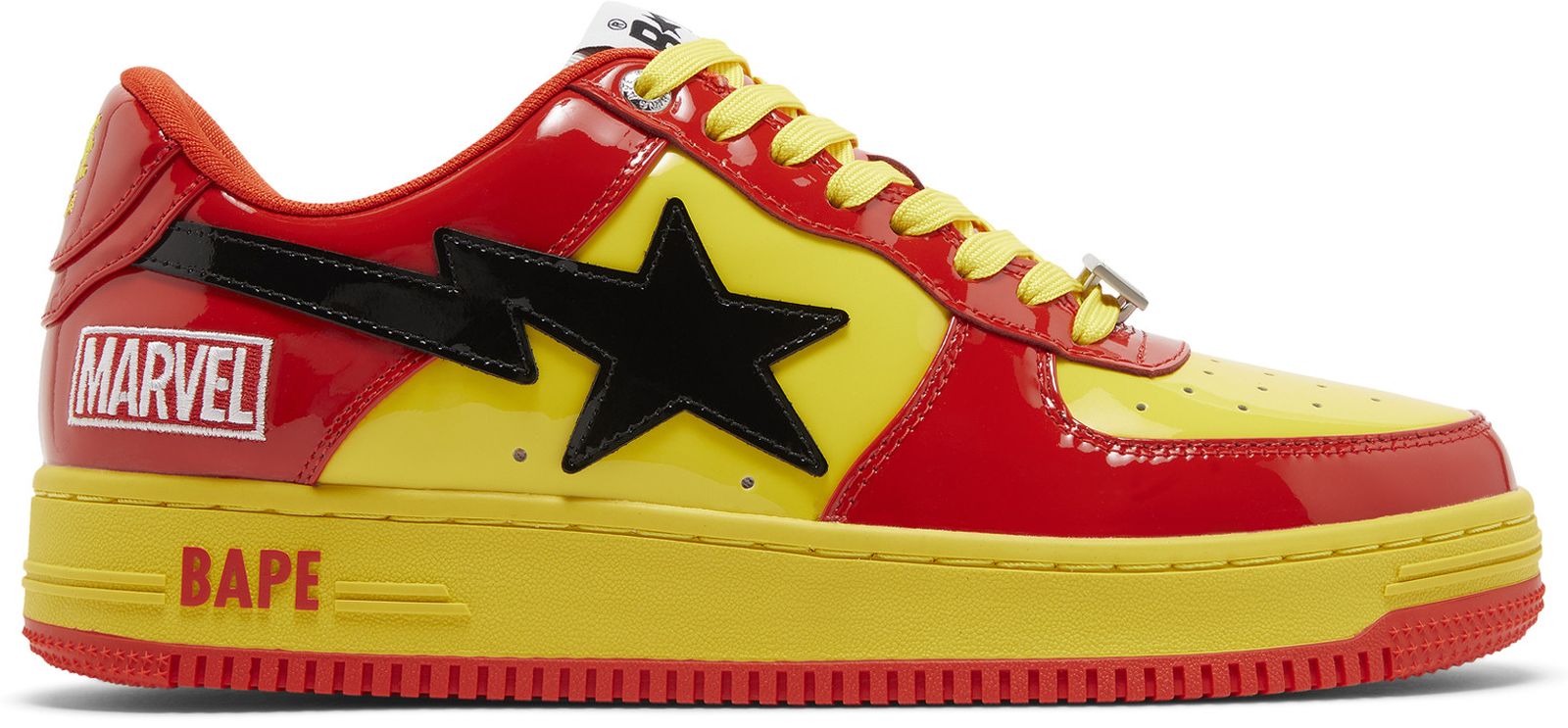 Buy Marvel x Bapesta 'Iron Man' - 1I73191902 | GOAT