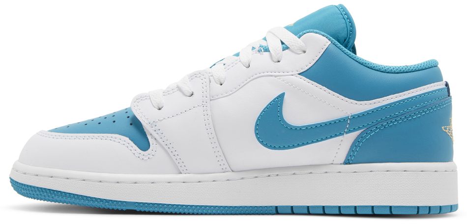 Buy Air Jordan 1 Low GS 'Aquatone' - 553560 174 | GOAT