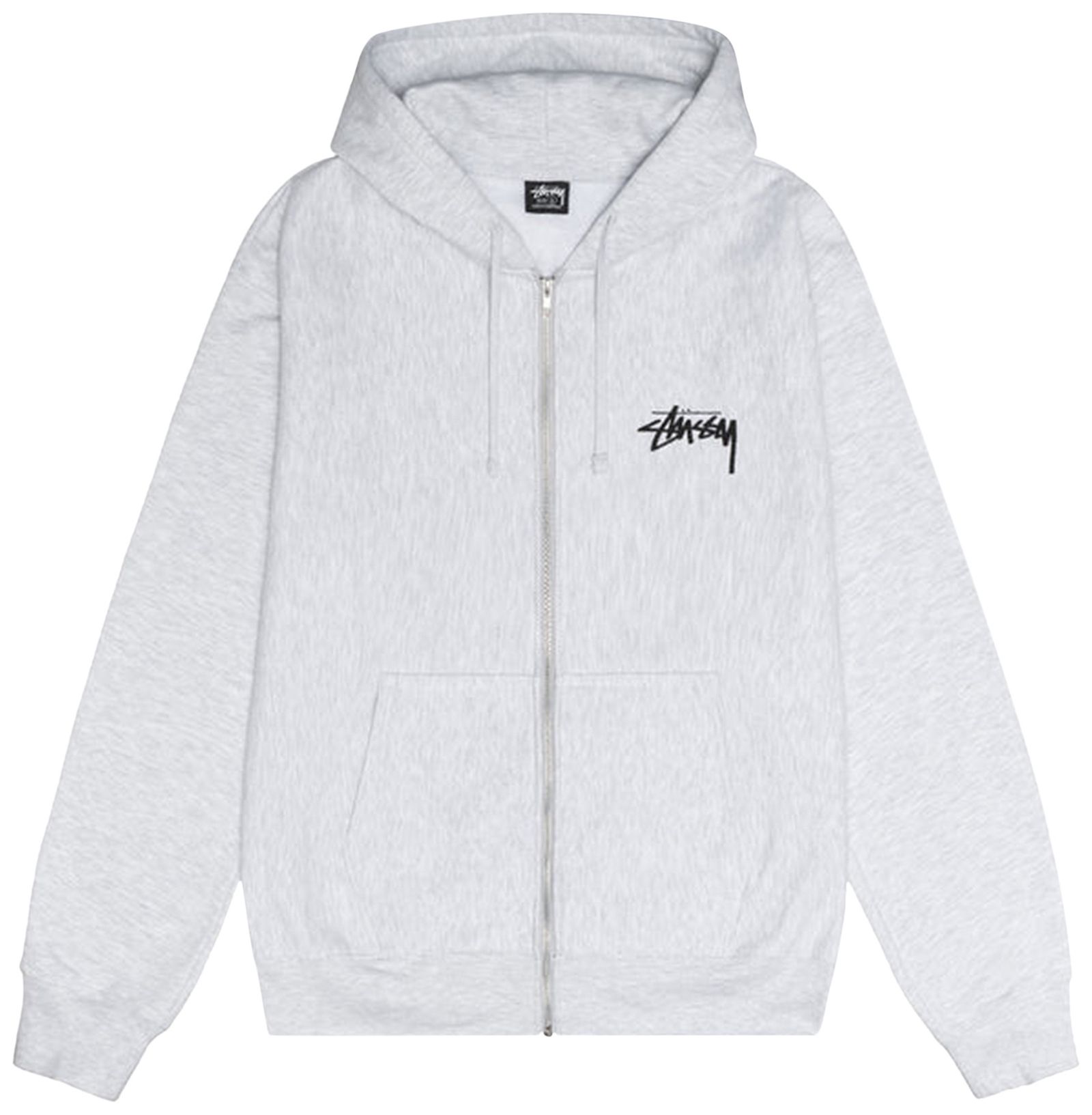 Buy Stussy Shattered Zip Hoodie 'Ash Heather' - 1974959 ASH | GOAT