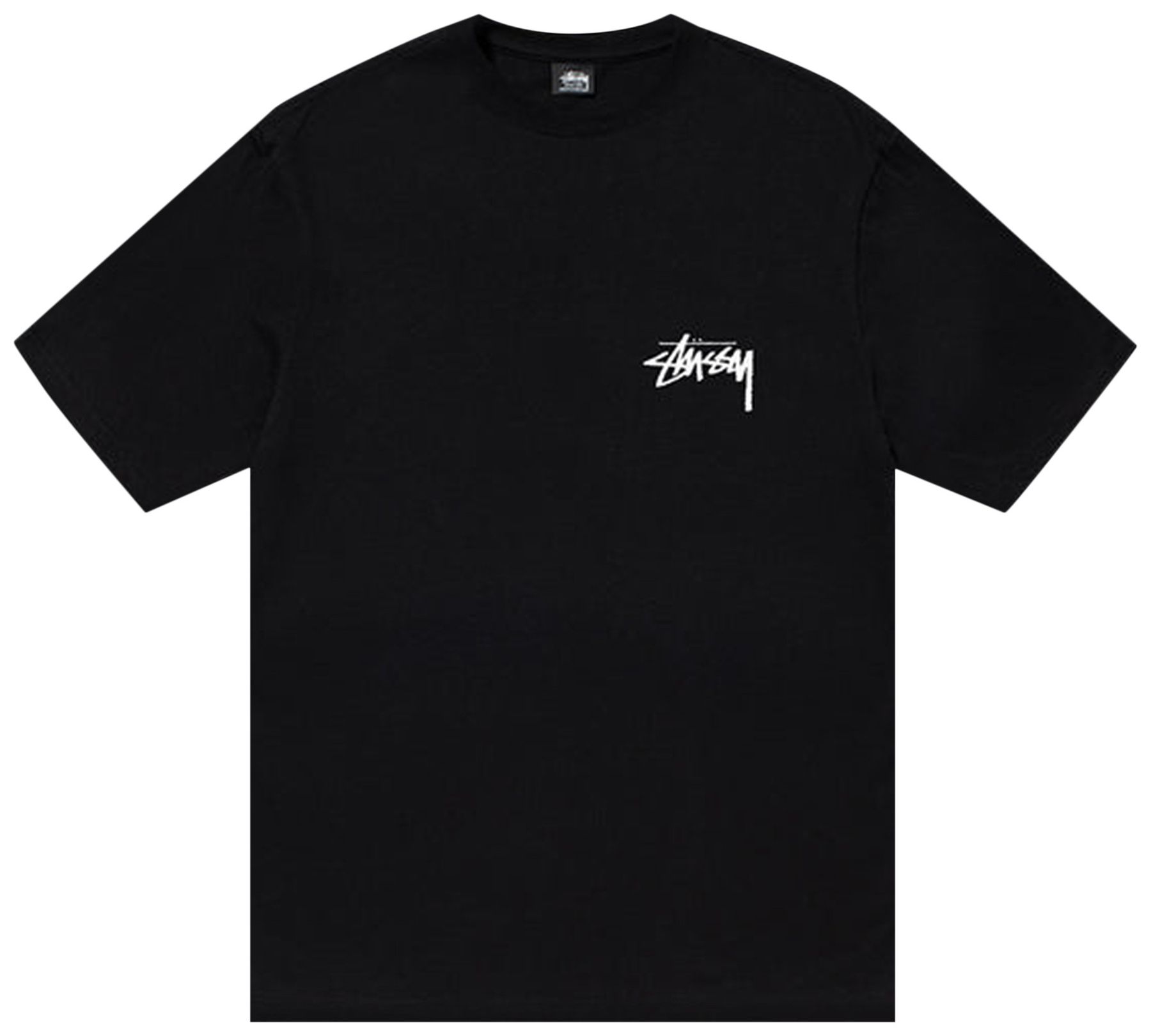 Buy Stussy Plush Tee 'Black' - 1904927 BLAC | GOAT
