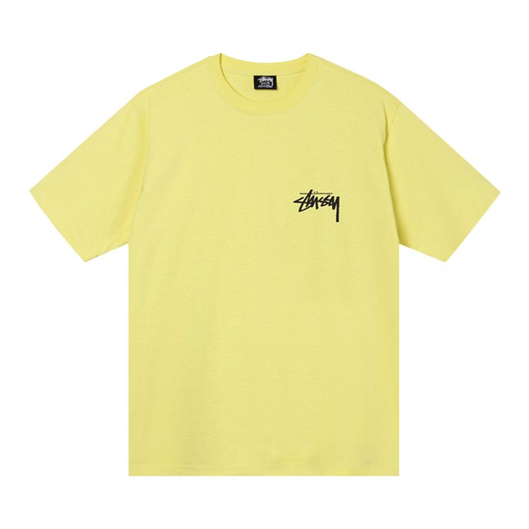 Buy Stussy Shattered Tee 'Yellow' - 1904959 YELL | GOAT