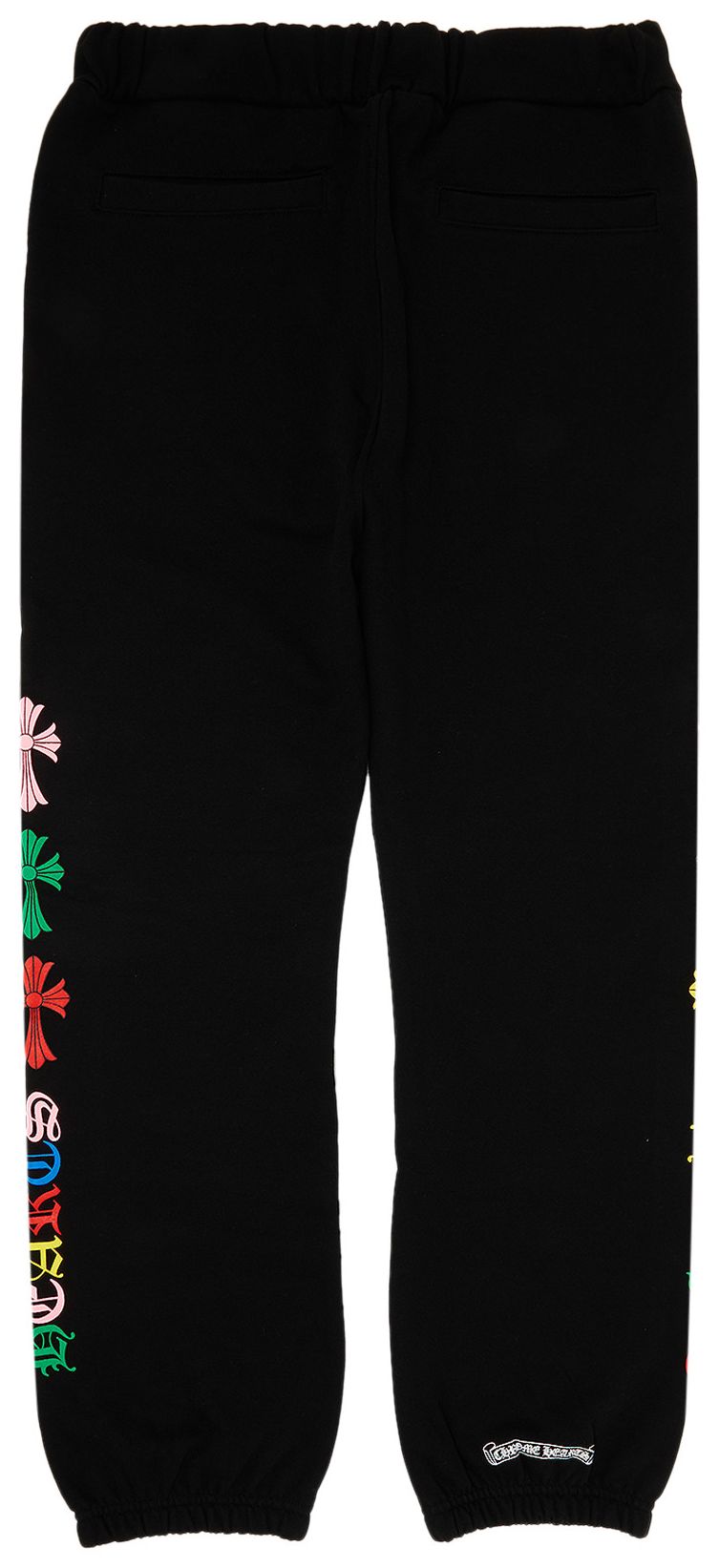 Buy Chrome Hearts Cross Sweatpants 'Black/Multicolor' - 1383 ...