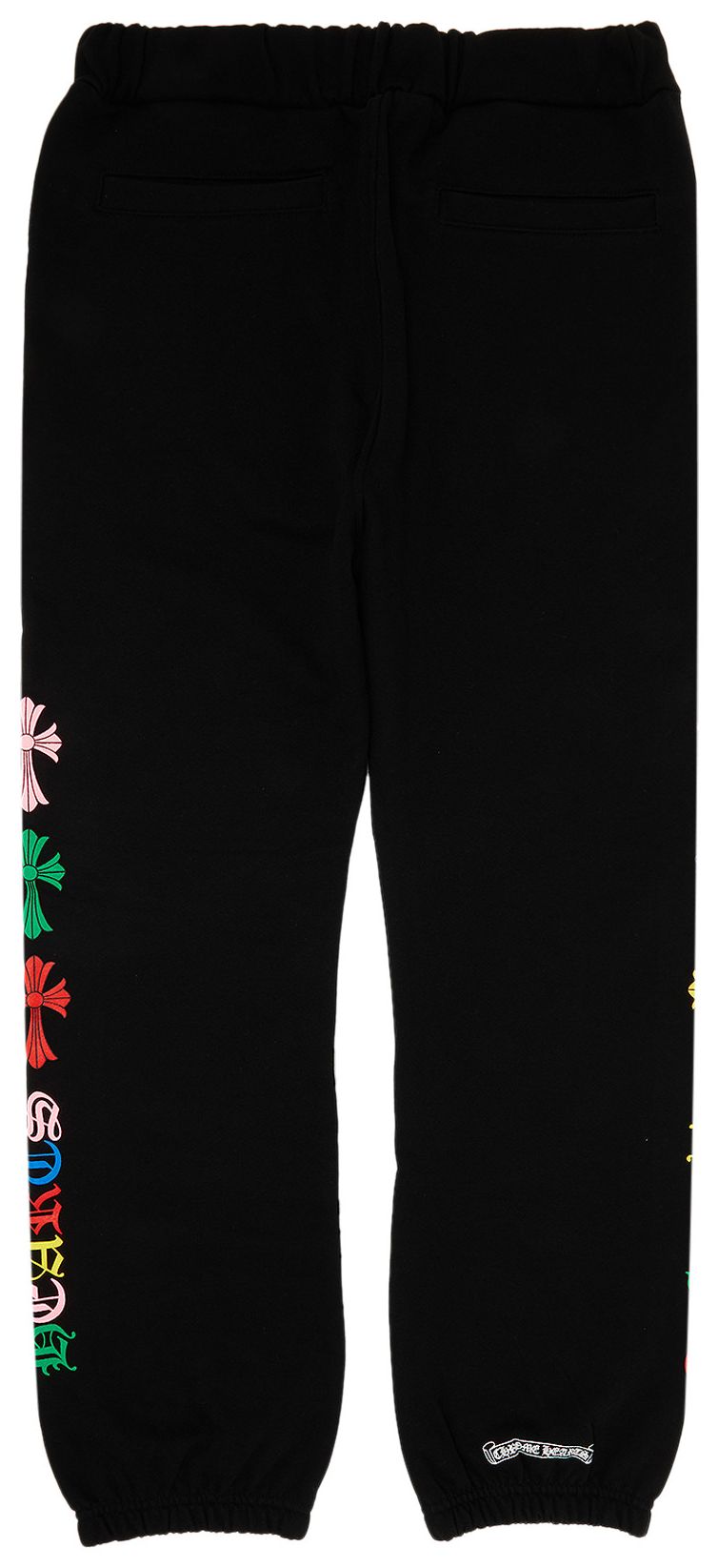 Buy Chrome Hearts Cross Sweatpants 'Black/Multicolor' - 1383 ...
