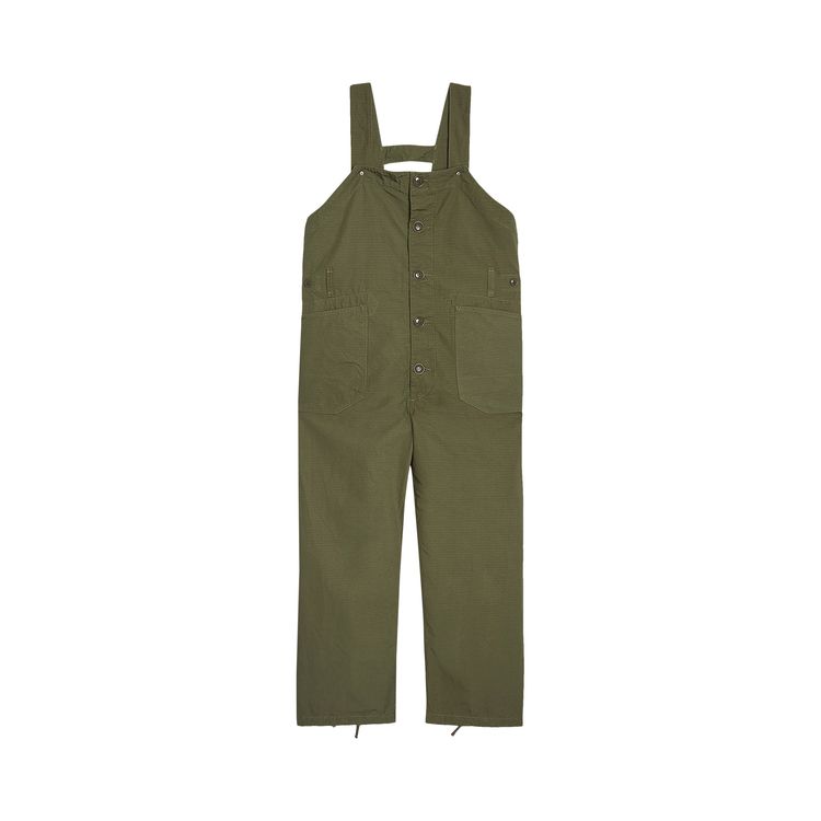 Buy Engineered Garments Ripstop Overalls II 'Olive' - MP334 CT010 OLIV ...