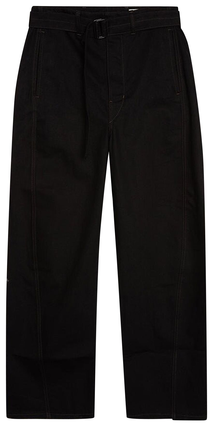 Buy Lemaire Twisted Belted Pants 'Black' - PA326 LD1000 999 | GOAT