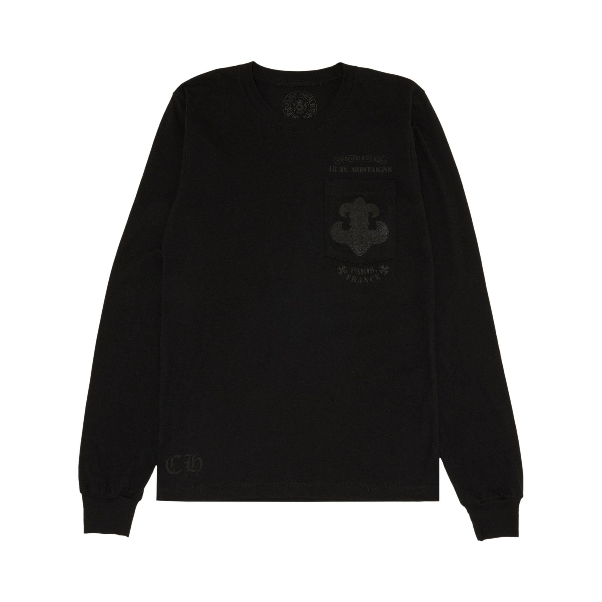Buy Chrome Hearts Paris Exclusive Long-Sleeve T-Shirt 'Black Buy Chrome Hearts Paris Exclusive Long-Sleeve T-Shirt 'Black