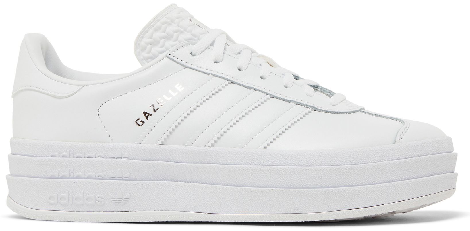 Buy Adidas Wmns Gazelle Bold 'Triple White' - IE5130 | GOAT