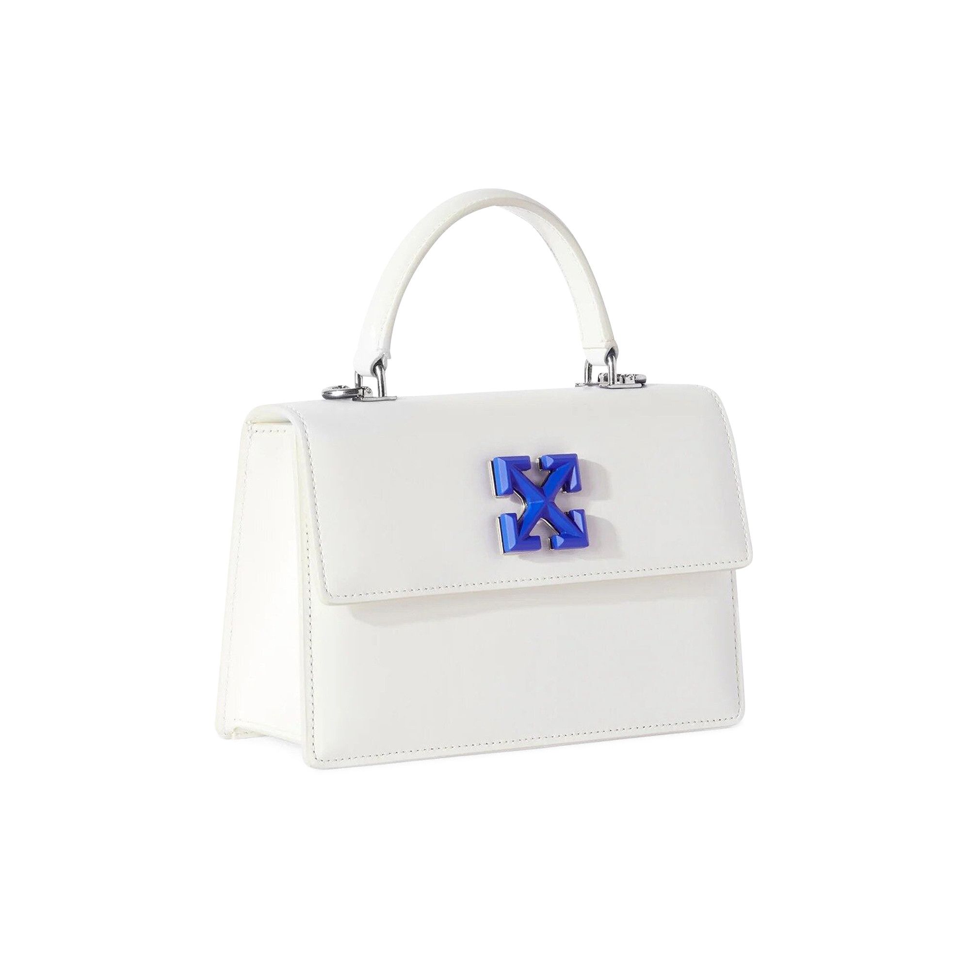 Buy Off-White Jitney 1.4 Top Handle Bag 'White Buy Off-White Jitney 1.4 Top Handle Bag 'White