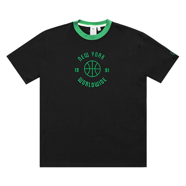 Buy Puma x Rhuigi Graphic Tee 'Puma Black' - 53951001 PUMA | GOAT