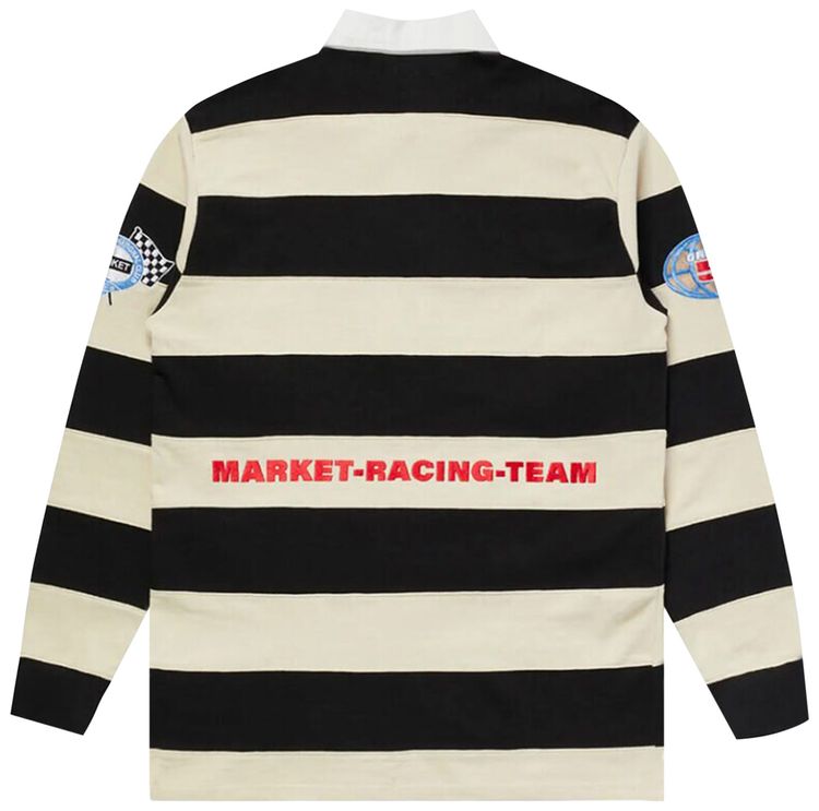 Buy Market Grand Prix Rugby Shirt 'Parchment' - 369000089 PARC | GOAT