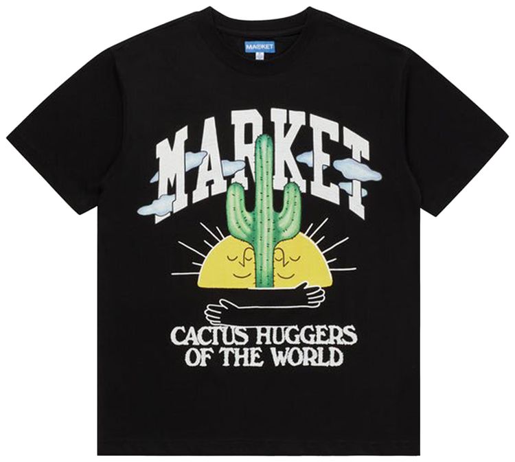 Buy Market Cactus Lovers T-Shirt 'Black' - 399001376 BLAC | GOAT