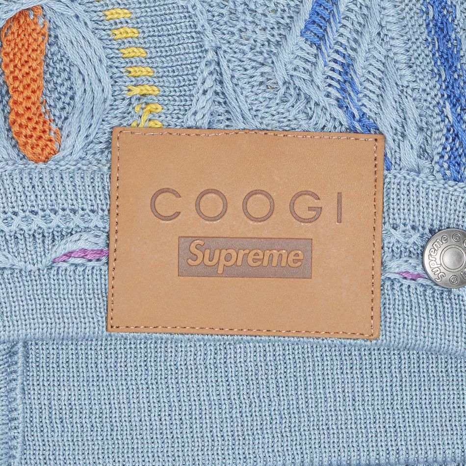 Buy Supreme x Coogi Trucker Jacket 'Blue' - SS23J7 BLUE | GOAT