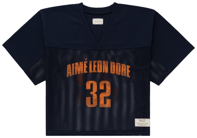 Buy Aimé Leon Dore Cropped Practice Jersey 'Navy Blazer' - SS23WT020 ...