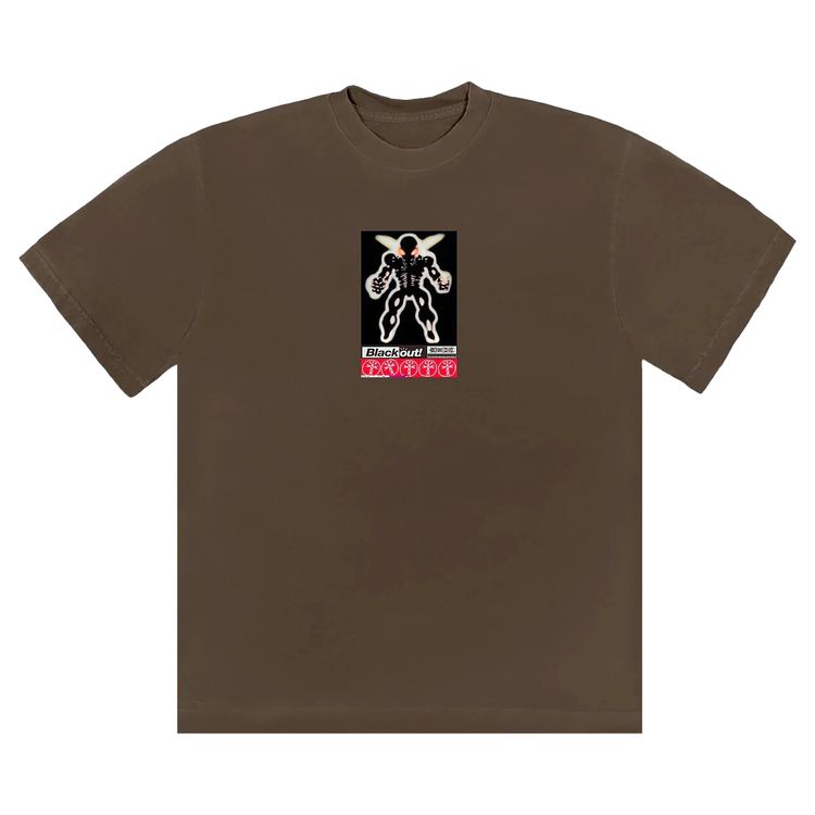 Buy Cactus Jack by Travis Scott Blackout Tee 'Brown' - CJPH SS03 BROW ...