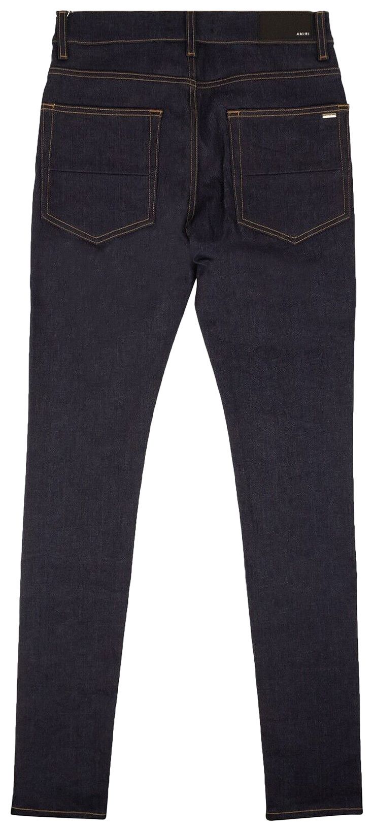 Buy Amiri Raw Stack Skinny Jeans 'Indigo Blue' - MDS001 402 INDI | GOAT