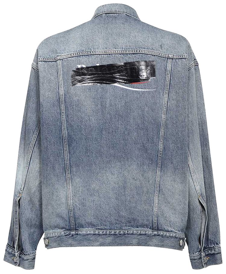 Buy Balenciaga Jacket 'Sun Bleached Blue' - 724651 THW25 4245 | GOAT
