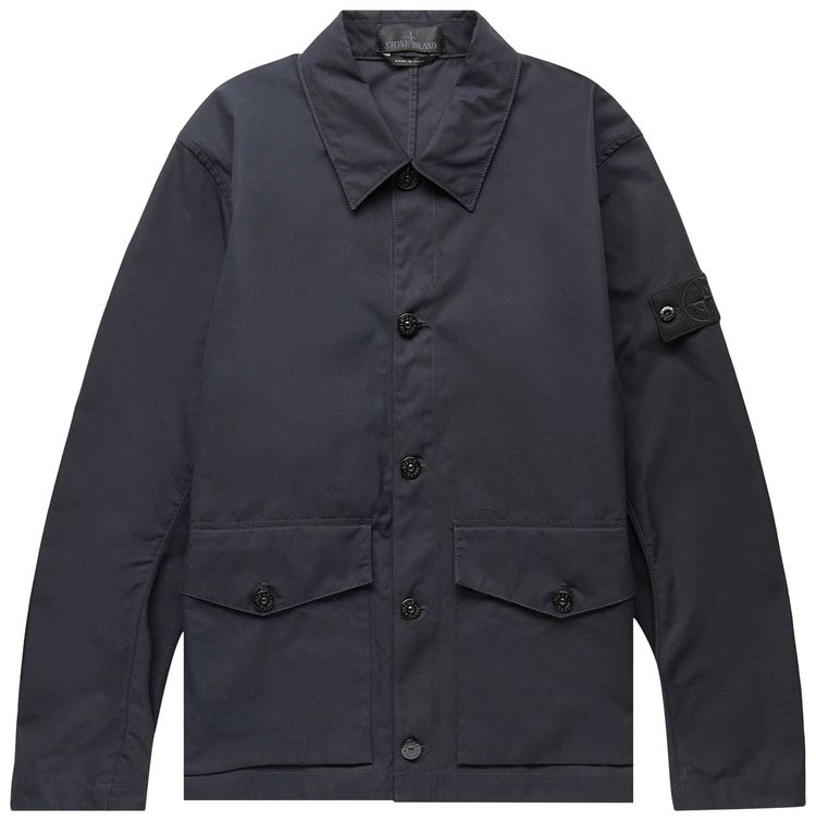 Buy Stone Island Compass Patch Jacket 'Black' - 7815437F1 V0029 | GOAT