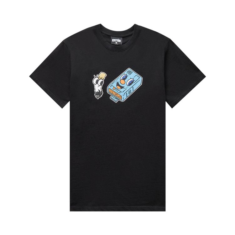 Buy Icecream Cig And Beep Short-Sleeve Tee 'Black' - 421 9207 BLAC | GOAT