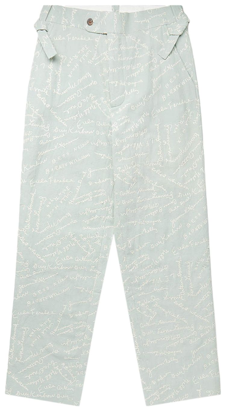 Buy Bode Powder Signature Pants 'Blue' - MRF22BT003 | GOAT
