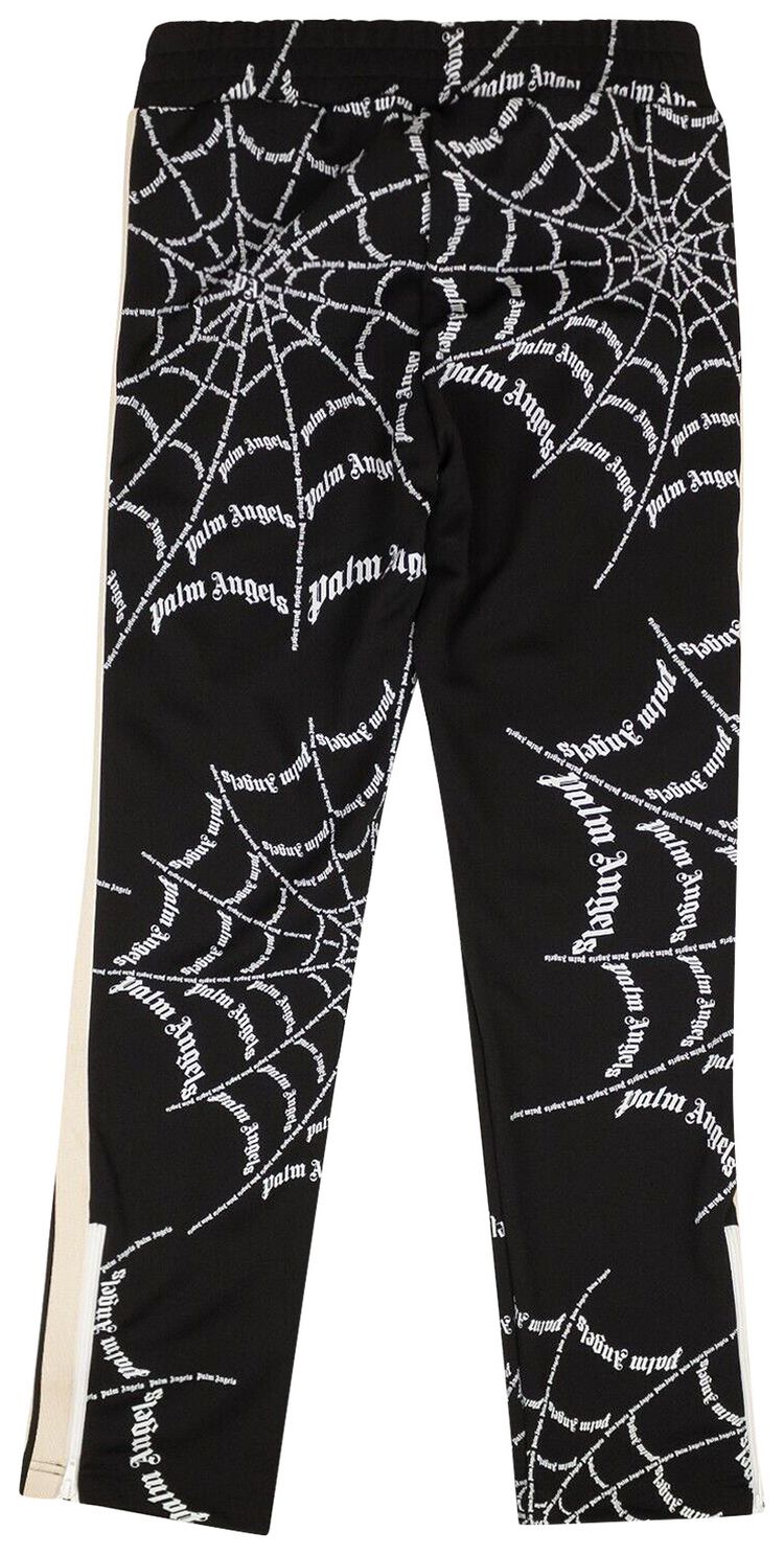 Buy Palm Angels Spider Web Classic Track Pant 'Black/Off White ...