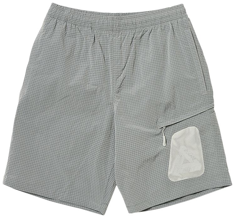 Buy Palace Y-Ripstop Shell Short 'Steel Grey' - P24ST062 | GOAT