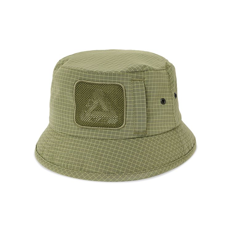 Buy Palace Y-Ripstop Shell Bucket 'Lime' - P24H134 | GOAT