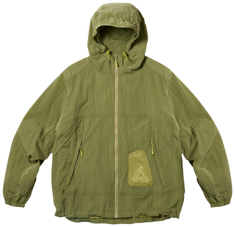 Buy Palace Y-Ripstop Shell Jacket 'Lime' - P24JK077 | GOAT