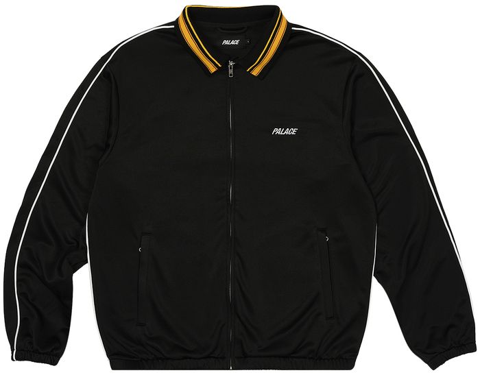 Buy Palace Ultra Relax Track Jacket 'Black' - P24JK088 | GOAT