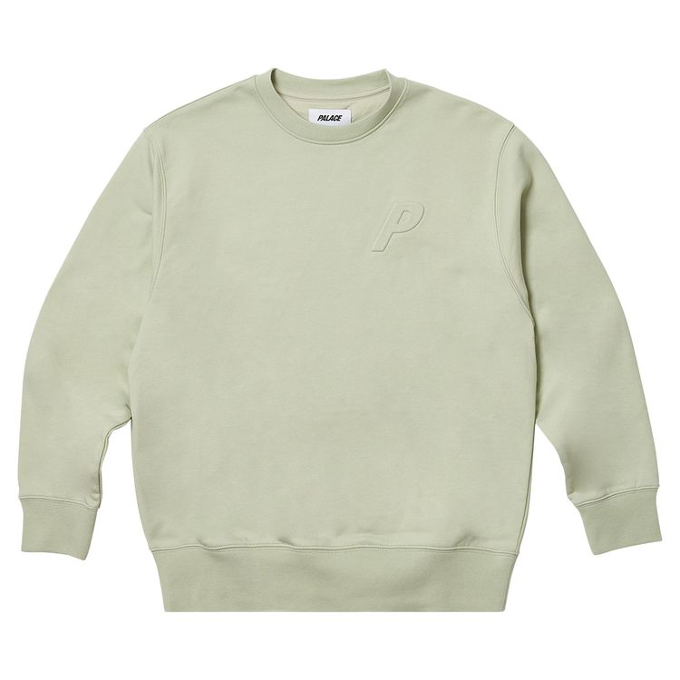 Buy Palace Bossy P3 Crew 'Green Spritz' - P24CS124 | GOAT