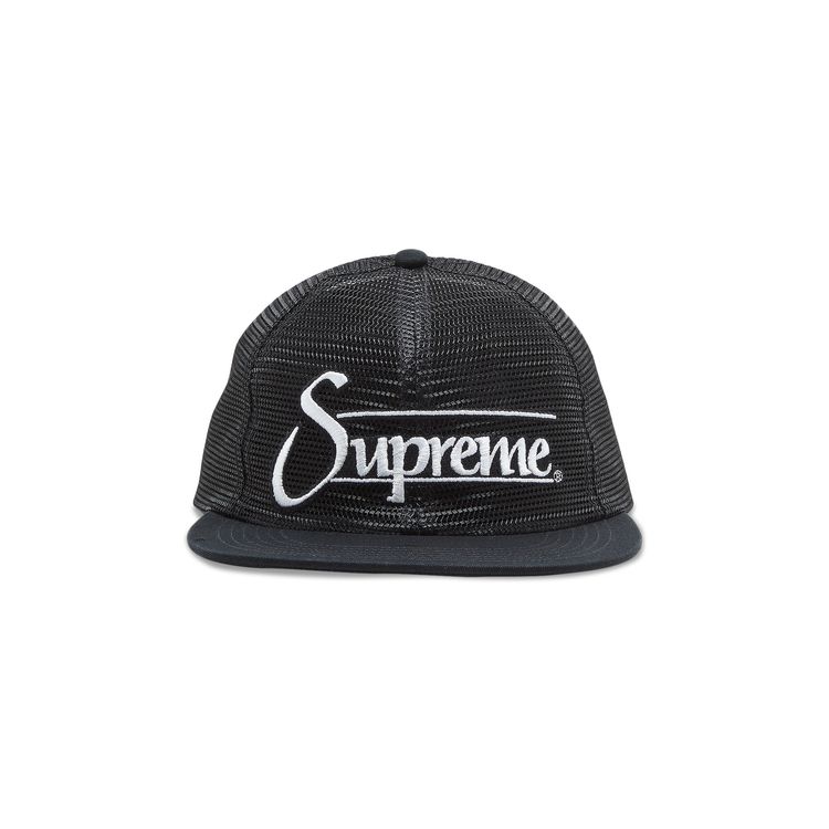Buy Supreme Mesh 6-Panel 'Black' - SS23H111 BLACK | GOAT