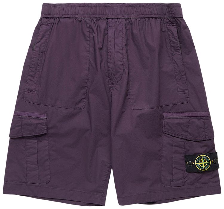 Buy Stone Island Bermuda Comfort 'Purple' - 7815L1003 V0026 | GOAT