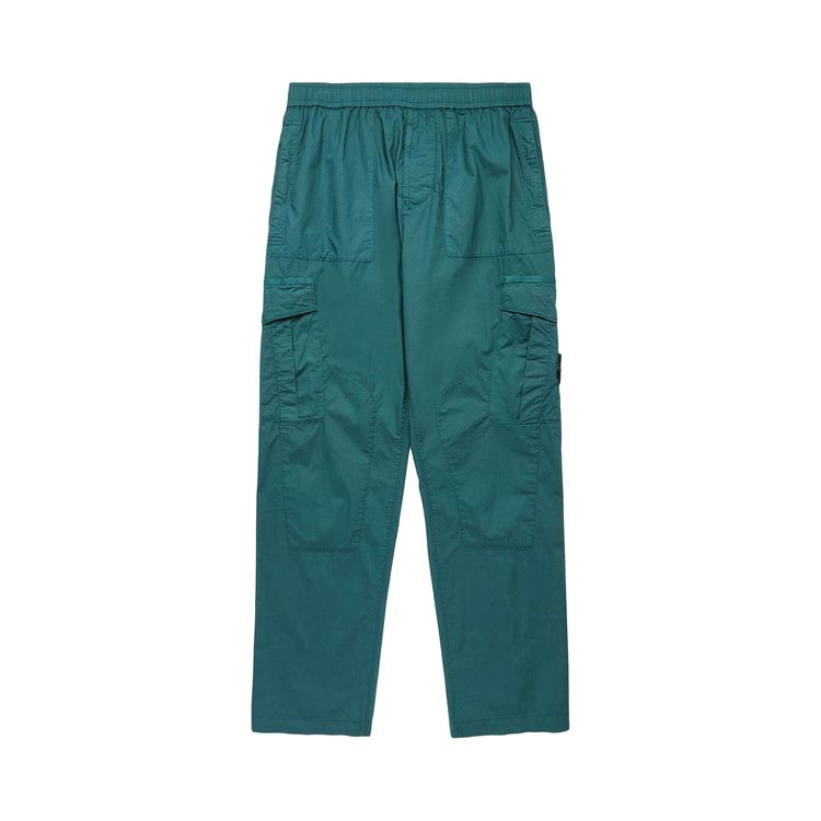 Buy Stone Island Compass Logo Cargo Pants 'Green' - 781530803 V0053 | GOAT