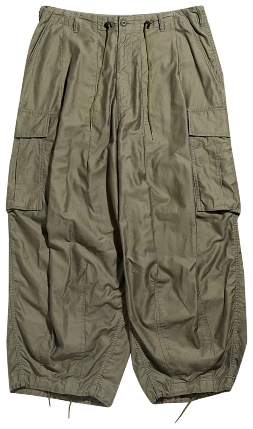 Buy Needles H.D. Pants 'Olive' - MR235 OLIV | GOAT