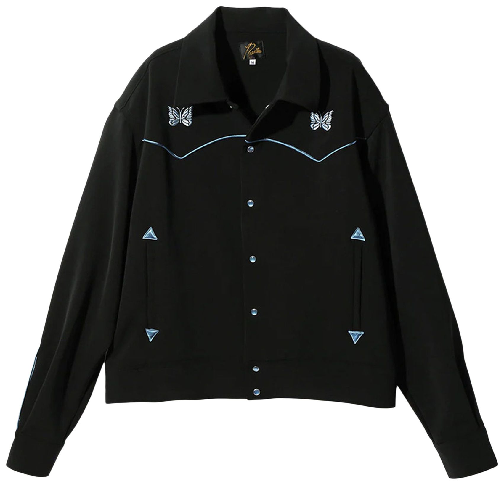 Buy Needles Piping Cowboy Jacket 'Black' - MR201 BLAC | GOAT