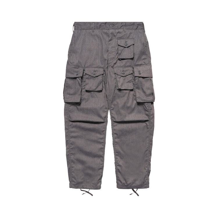 Buy Engineered Garments Feather PC Twill FA Pant 'Heather Grey ...