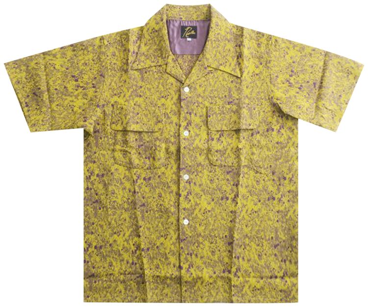 Buy Needles Short-Sleeve Classic Shirt 'Yellow' - MR139 YELL | GOAT