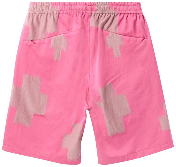 Buy Needles Basketball Short 'Pink Cross' - MR103 PINK | GOAT