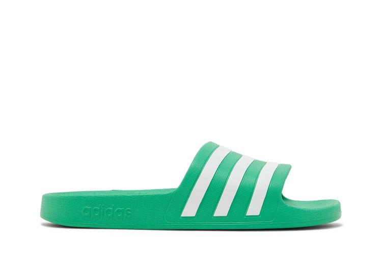 Buy Adidas Adilette Aqua Slides 'Vivid Green' - FY8048 | GOAT
