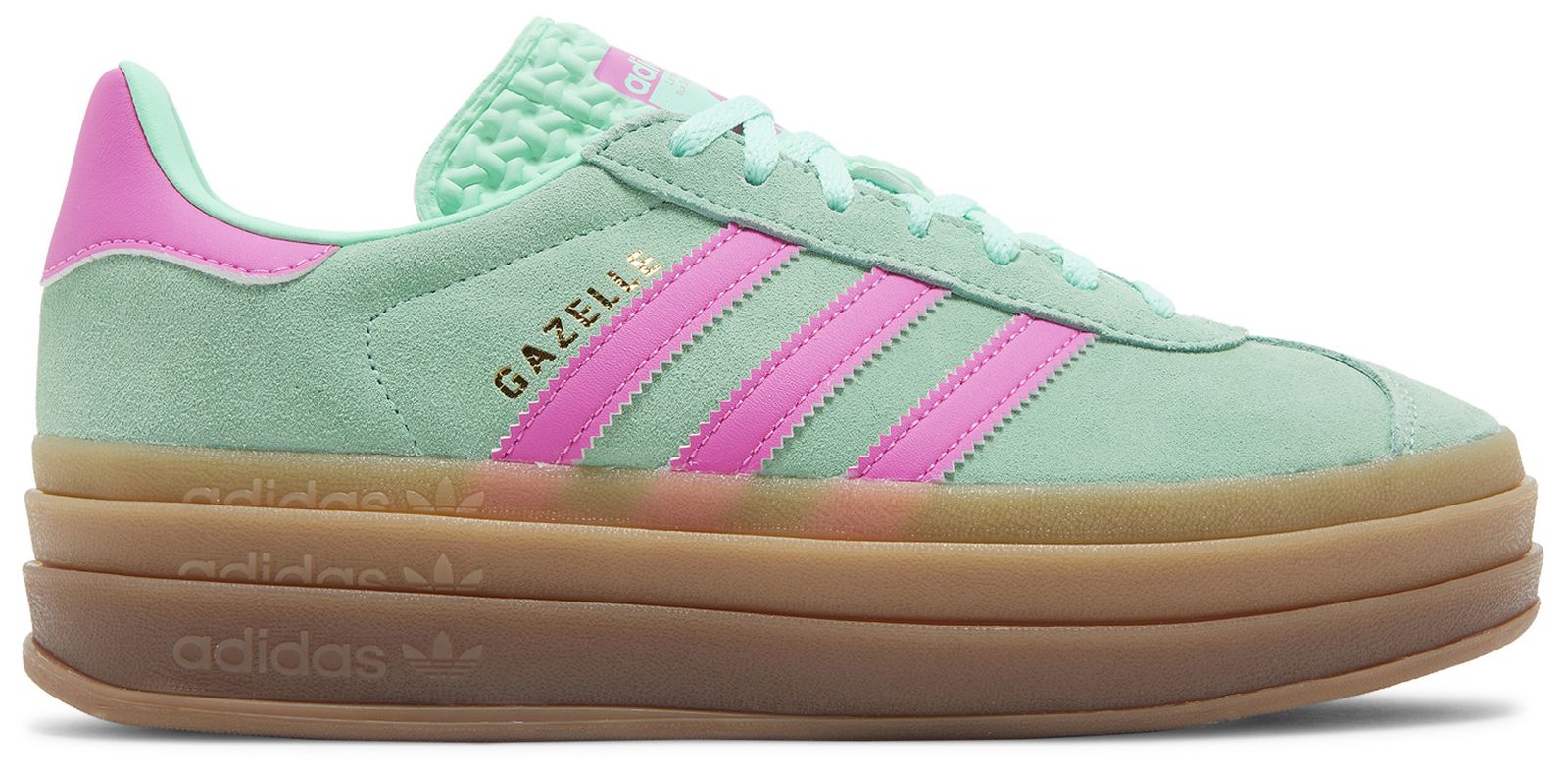 Buy Adidas Wmns Gazelle Bold 'Pulse Mint Screaming Pink' - H06125 | GOAT