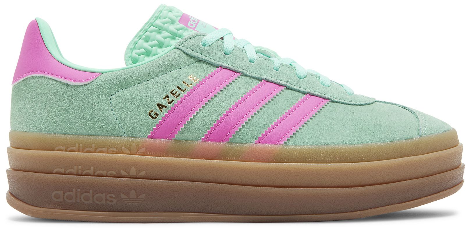 Buy Adidas Wmns Gazelle Bold 'Pulse Mint Screaming Pink' - H06125 | GOAT