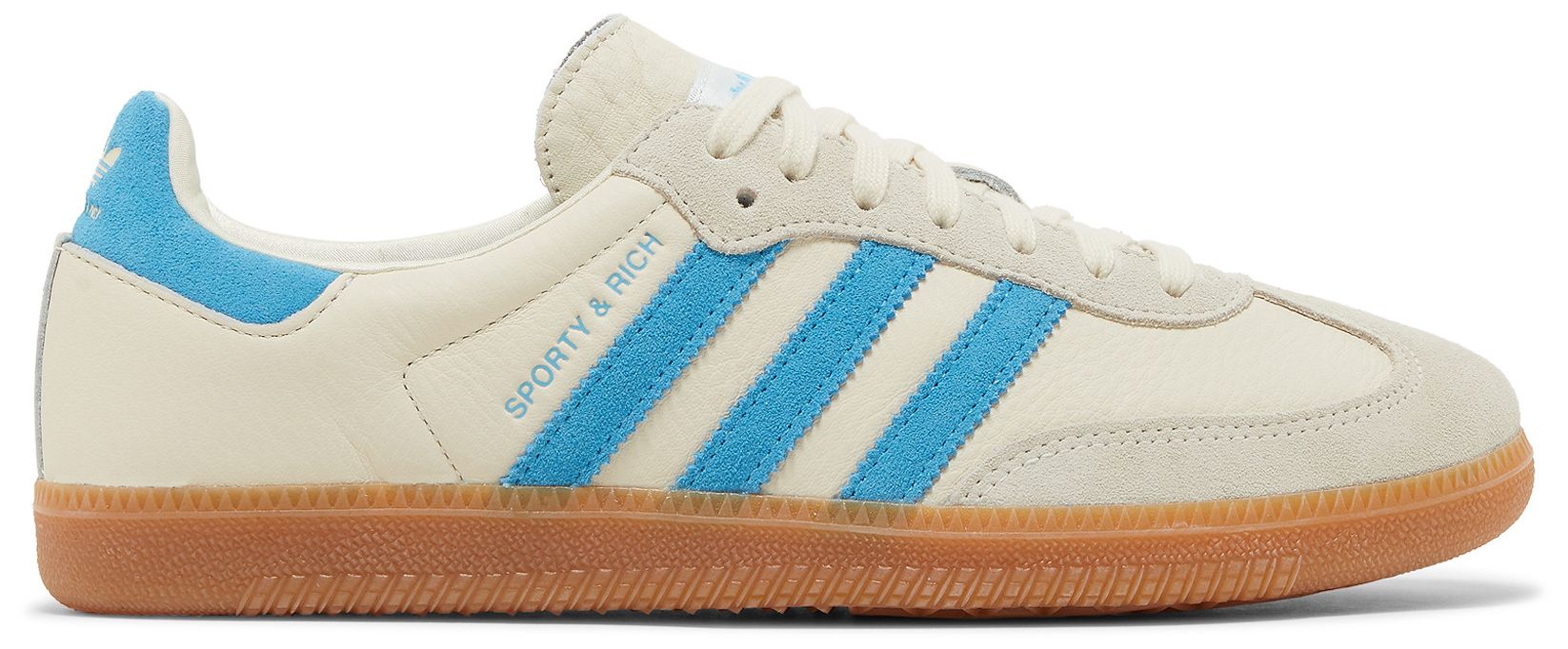 Buy Sporty & Rich x adidas Samba OG 'Cream Blue' - IE7096 | GOAT