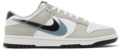 Buy Nike Dunk Low 'Spray Paint Swoosh' - FD0661 100 | GOAT