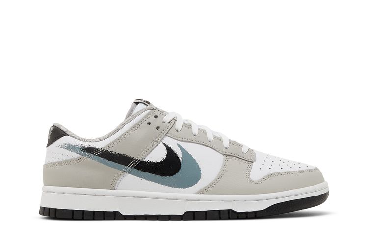 Buy Nike Dunk Low 'Spray Paint Swoosh' - FD0661 100 | GOAT