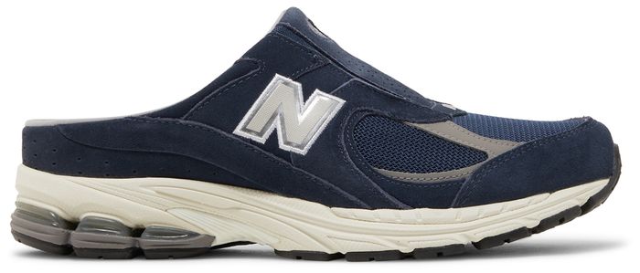 Buy New Balance 2002R Mule 'Navy Marblehead' - M2002RMW | GOAT