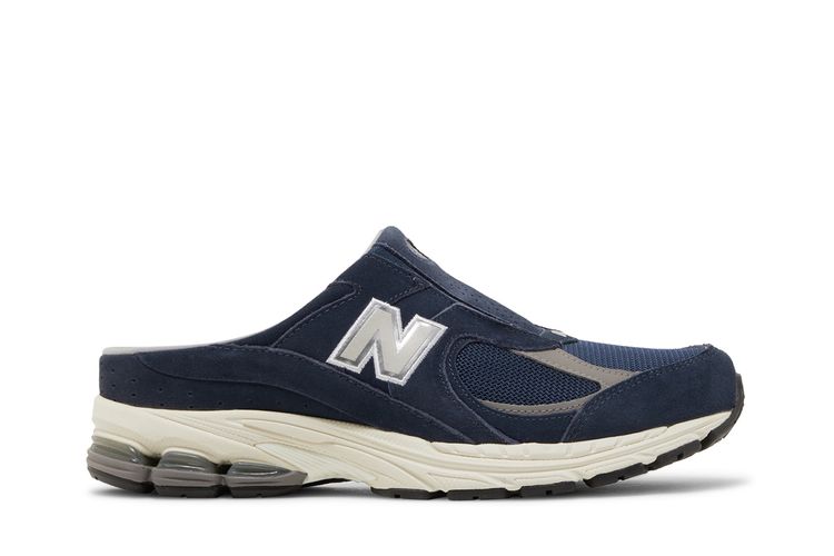 Buy New Balance 2002R Mule 'Navy Marblehead' - M2002RMW | GOAT