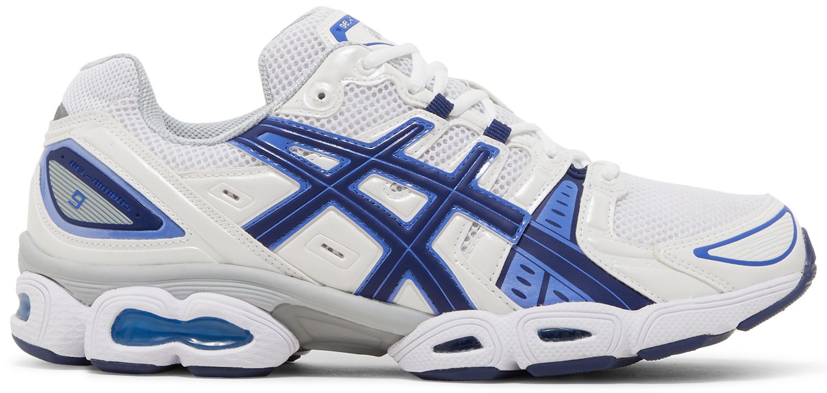 Buy ASICS Gel Nimbus 9 'White Indigo Blue' - 1201A424 103 | GOAT