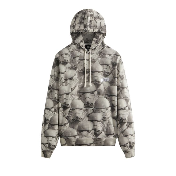 Buy Kith x Star Wars Stormtrooper Vintage Hoodie 'Waffle' - KHM031297 ...