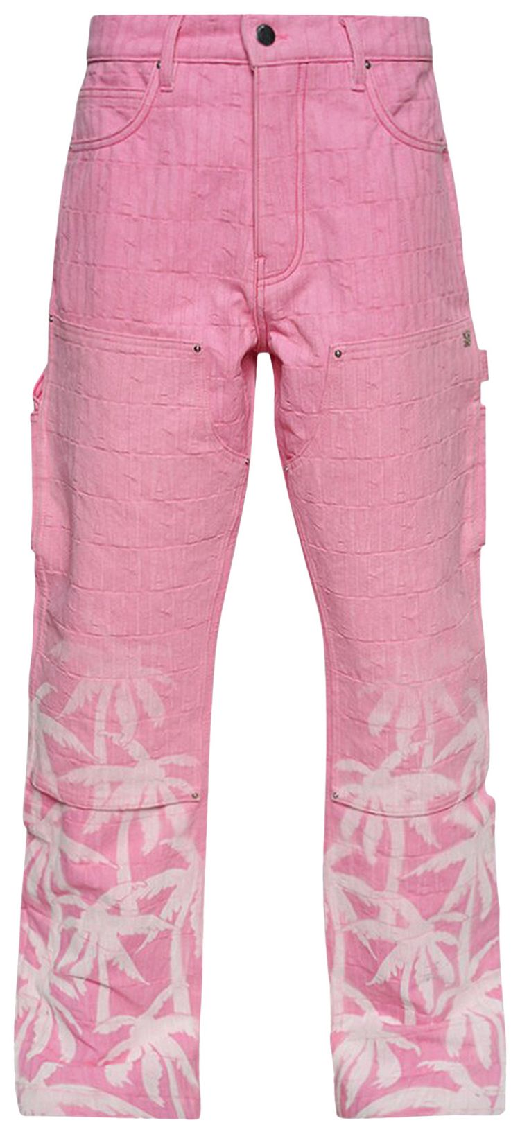 Buy Amiri Palm Tree Carpenter Pants 'Pink' - EXMDF004 PINK | GOAT
