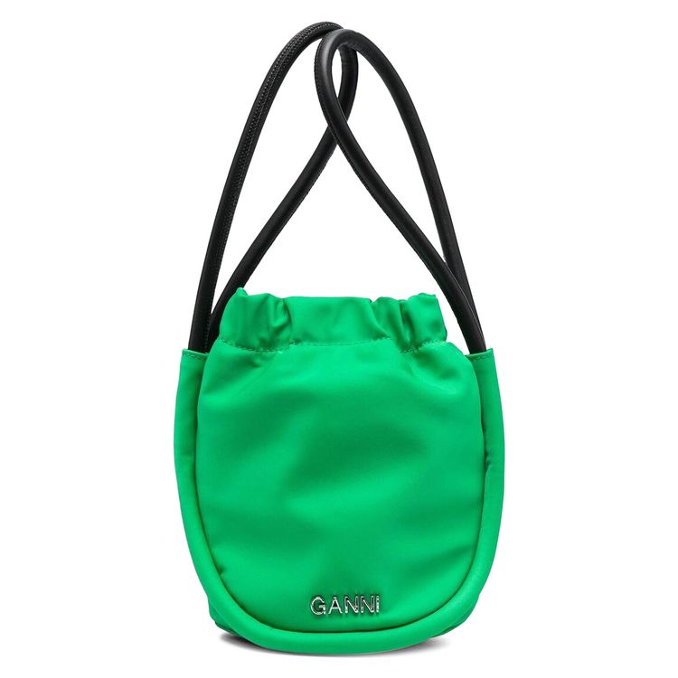 Buy GANNI Knot Mini Purse 'Kelly Green' - A4356 KELL | GOAT