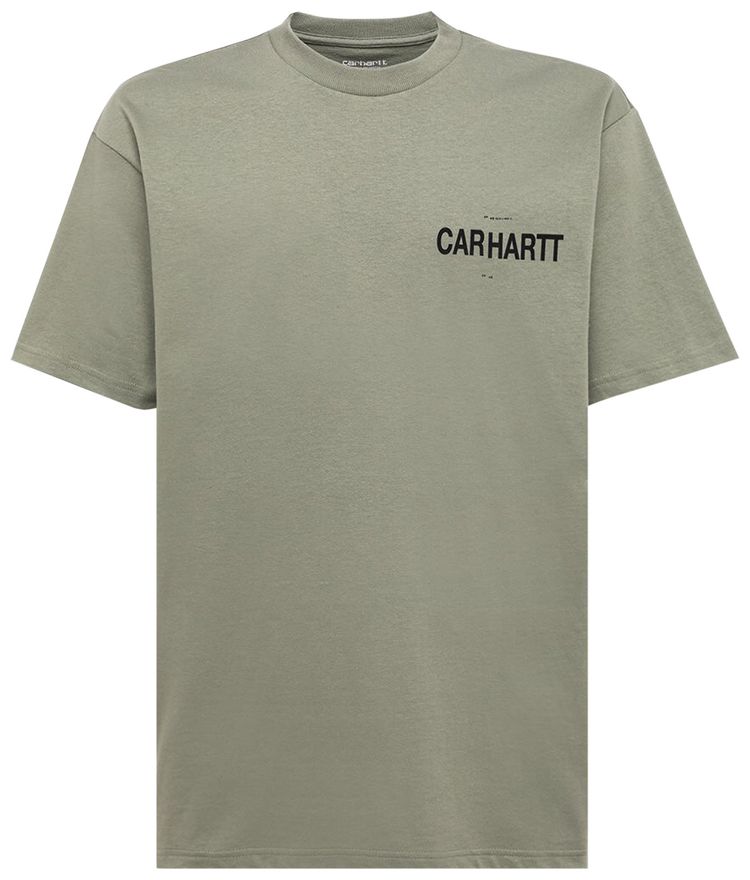 Buy Carhartt Wip Short Sleeve Fold In T Shirt Yucca I031781 Yucc Goat